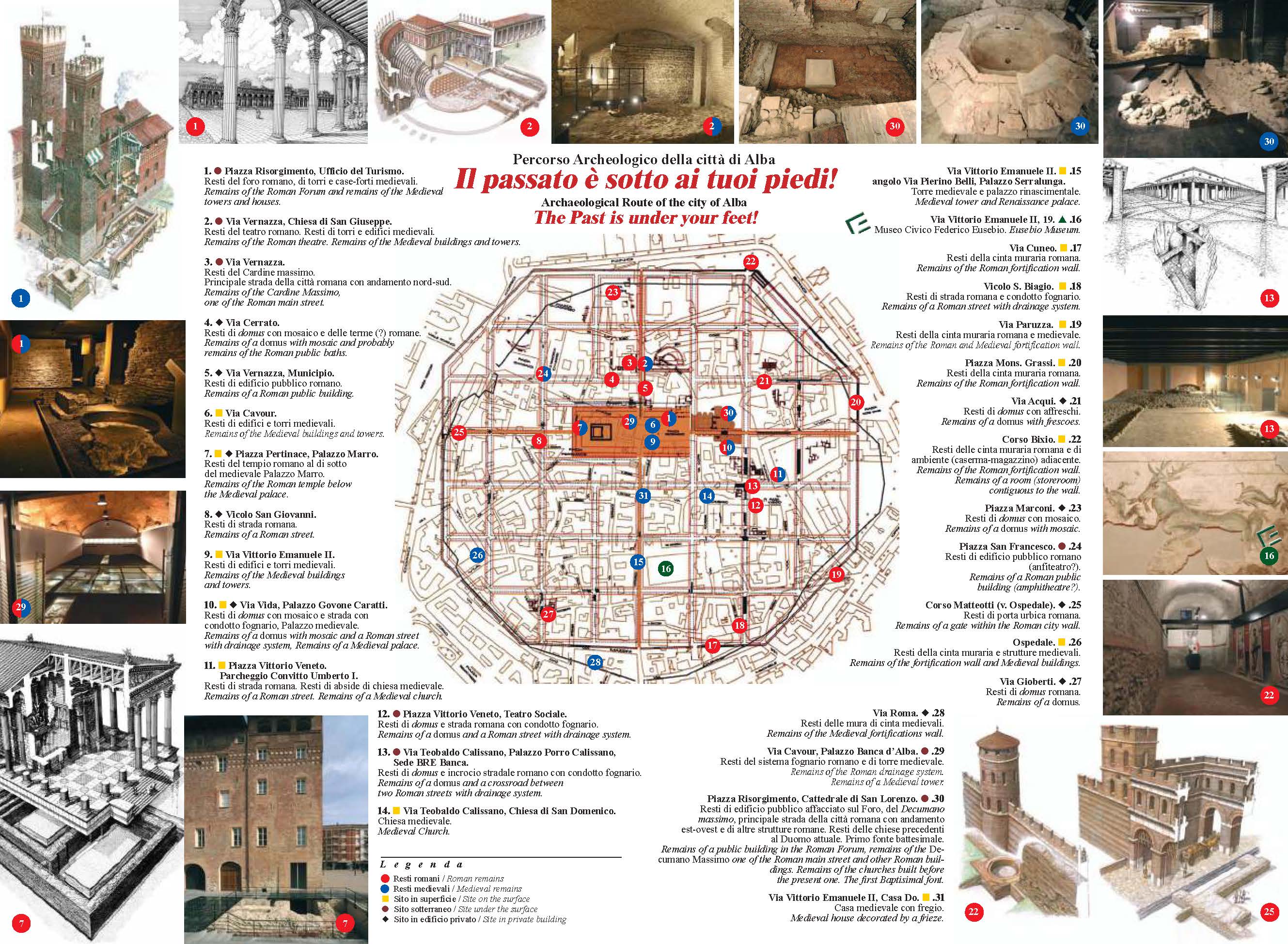 Resti romani e medievali di Alba (CN) | Piemonte Go